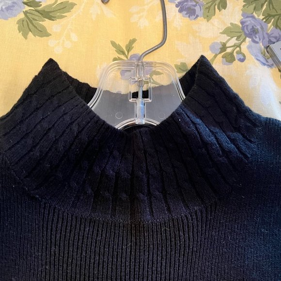 The Tog Shop | Tops | The Tog Shop Black Mock Turtleneck Dickie Sm ...